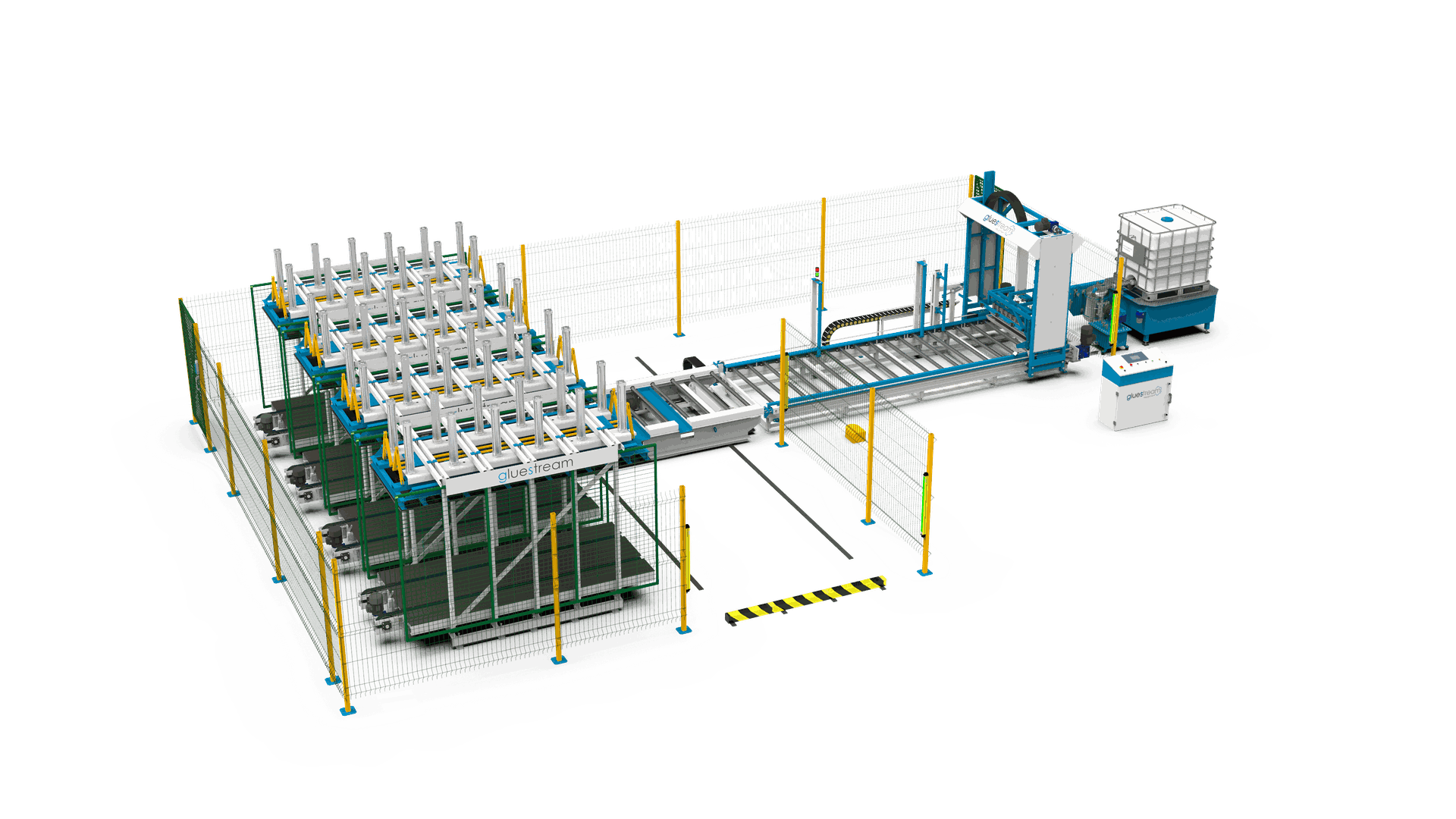 Industrial SIP line for structural insulated panels manufacturing line ...