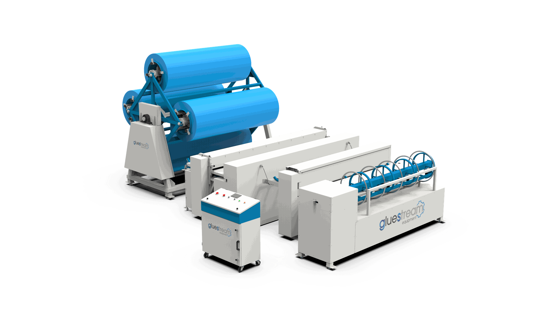 Automatic GRP cutting machine for truck panels GFC-3000 | Gluestream